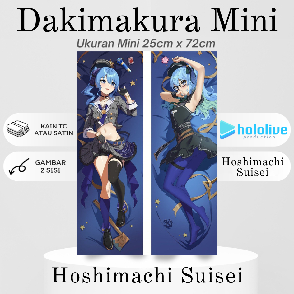 Jual DAKIMAKURA MINI HOSHIMACHI SUISEI HOLOLIVE Bantal Anime Waifu Mini ...