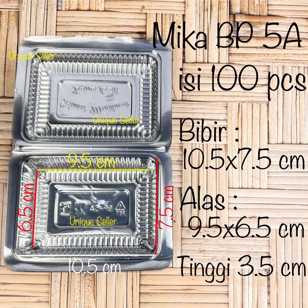 Jual [Isi100] Mika 5A BP 5 A / Mika Kue 5A 5 A BP / Mika Kue Roti Jajan ...