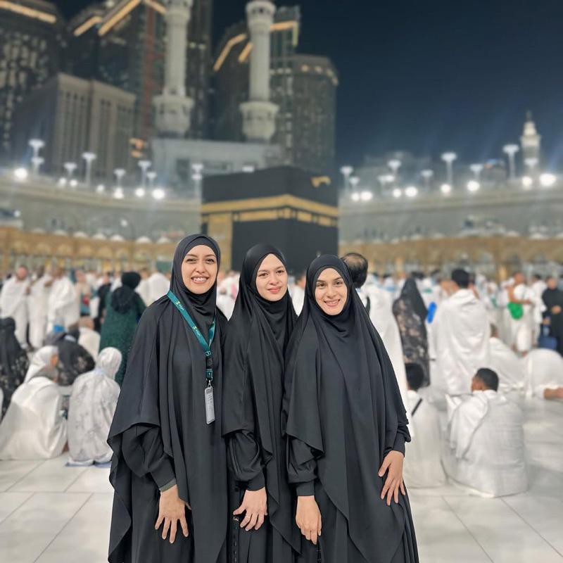 Jual L.tru - (NEW) Set Lengkap Gamis Kaus Premium untuk Umroh & Haji ...