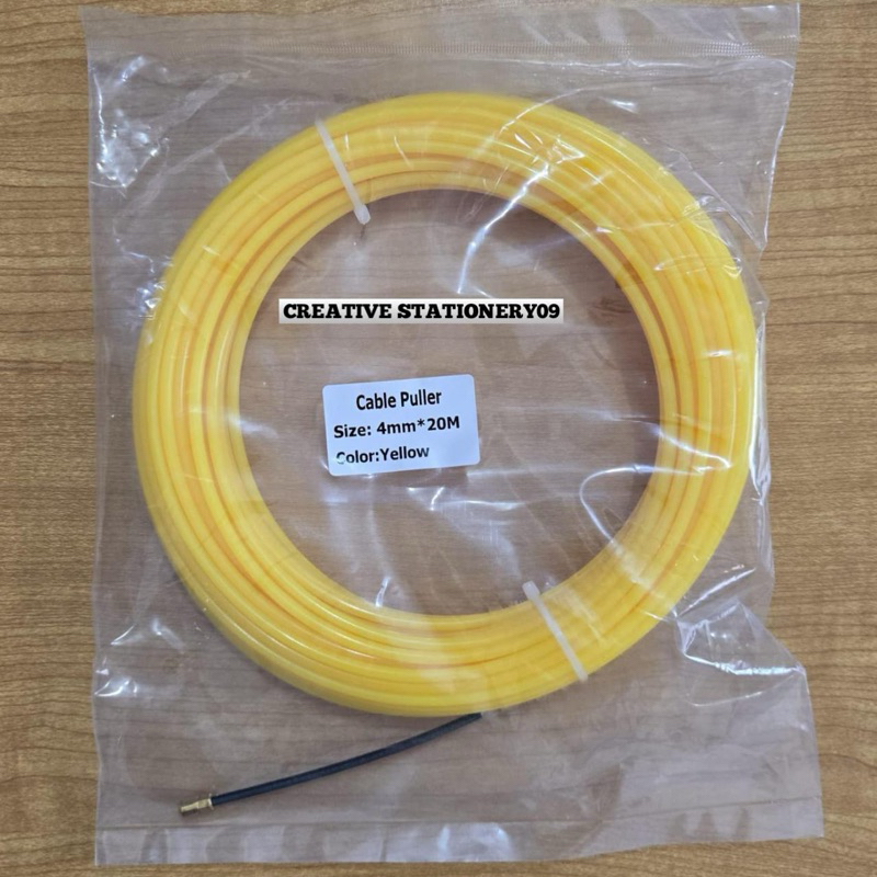 Jual Cable Puller 40mm x 20m Yellow / Tarikan Kabel Trekper 20meter ...