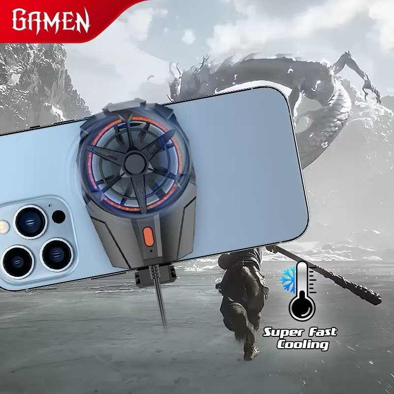Jual GAMEN GMR04 Fan Cooler Radiator Pendingin Hp Cooling Fan Gaming ...