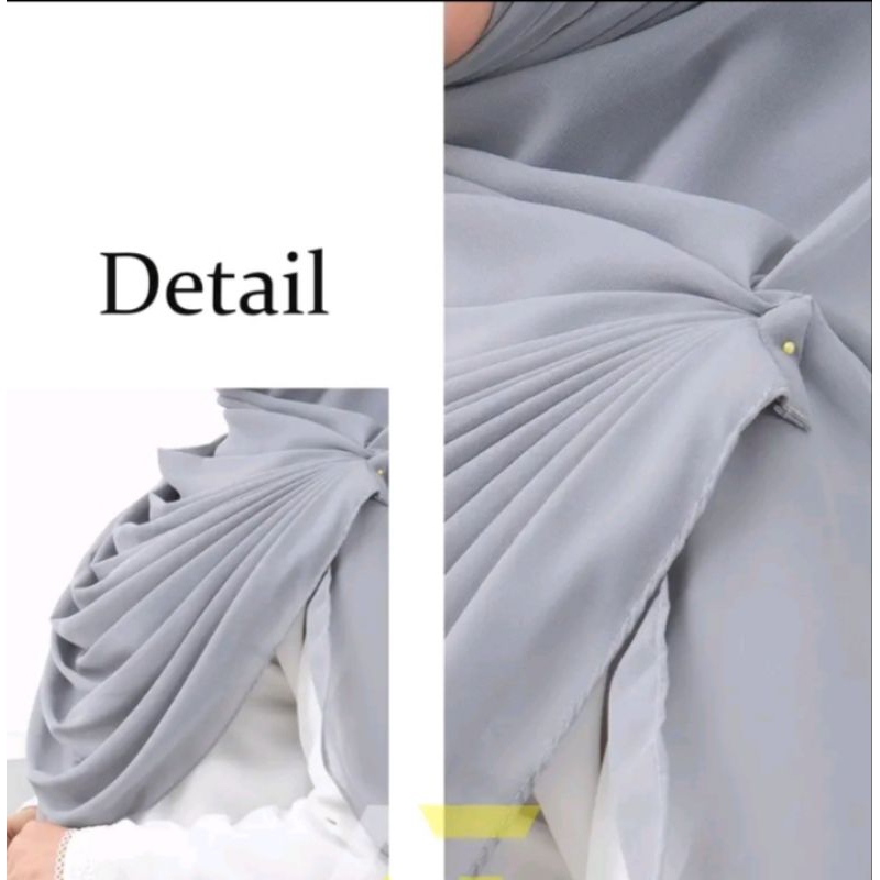 Jual Drapery Instan Hijab Set Malasia /Hijab Drapey | Shopee Indonesia