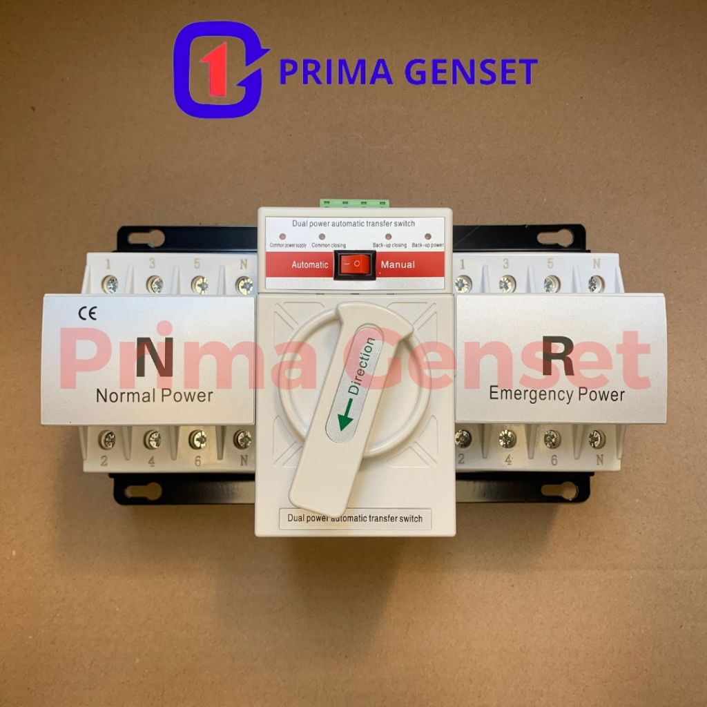 Jual ATS 63A 4P 3 Fasa Automatic Transfer Switch Untuk Panel ATS Otomatis | Shopee Indonesia