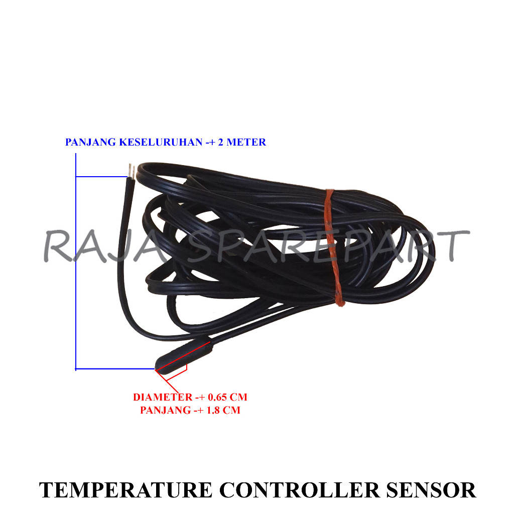 Jual KABEL SENSOR TEMPERATURE DIGITAL / TEMPERATURE CONTROLLER SENSOR ...