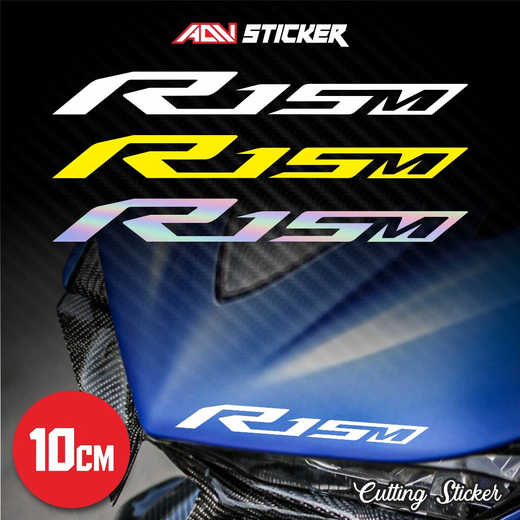 Jual Sticker Cutting Logo YAMAHA R15M | Cutting Sticker Motor Premium ...