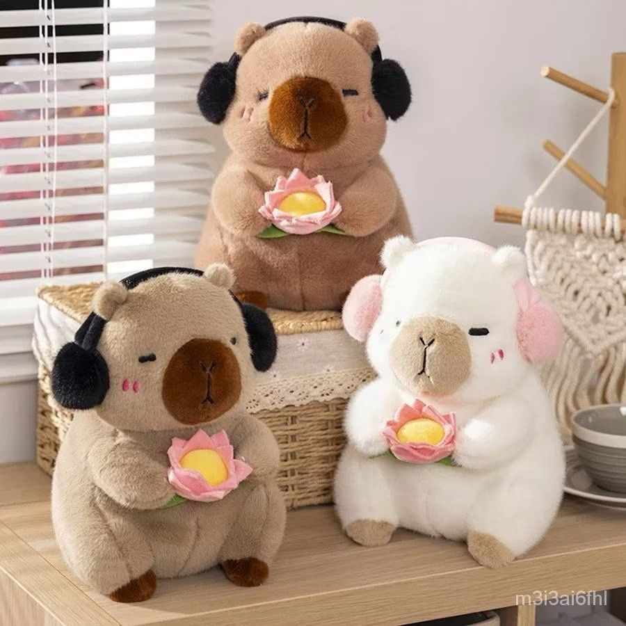 Jual Hadiah Anak Perempuan Boneka Lucu Cappybarra Plush Toy Stuffed ...