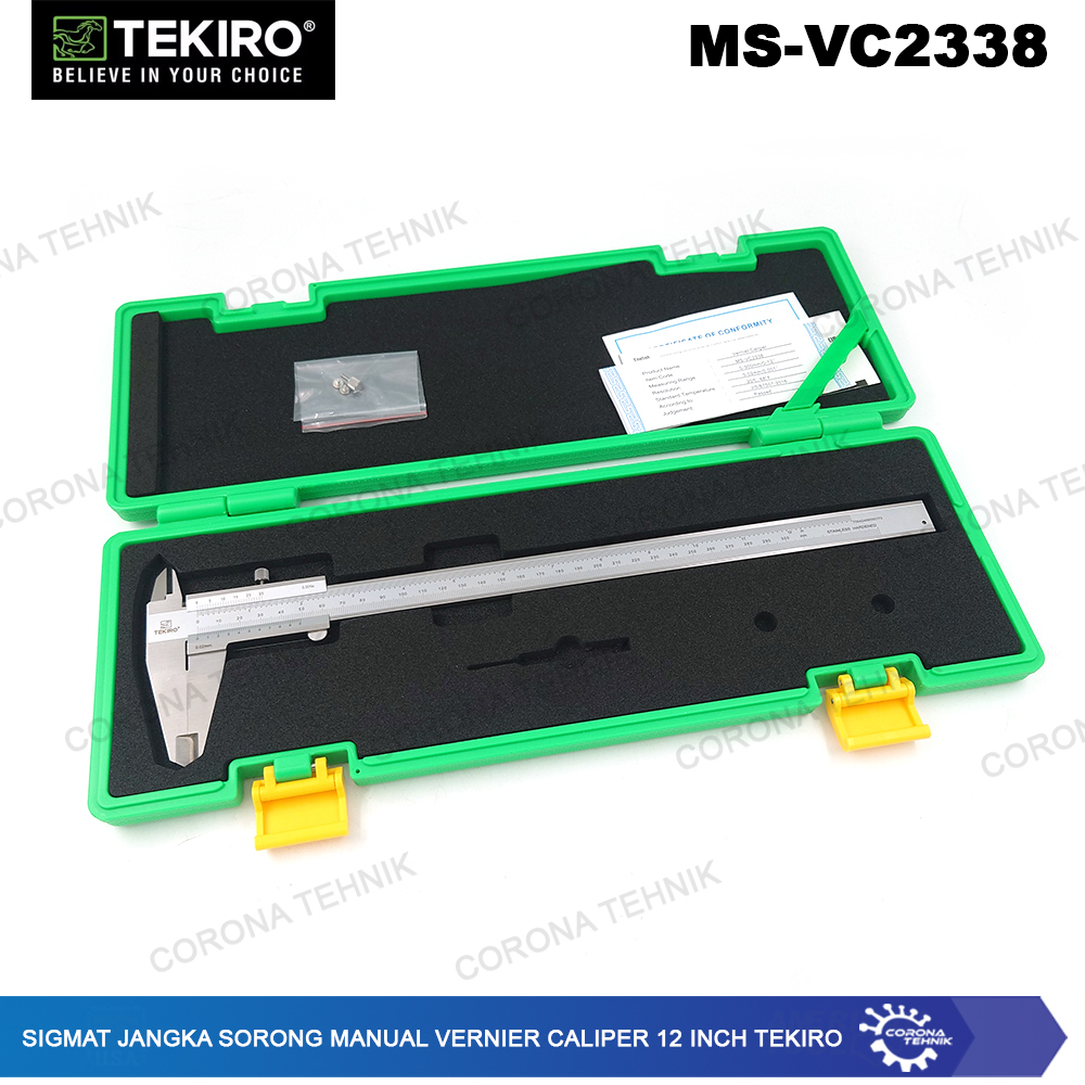 Jual Manual Vernier Caliper 12 Inch Tekiro Sigmat Jangka Sorong | Shopee Indonesia