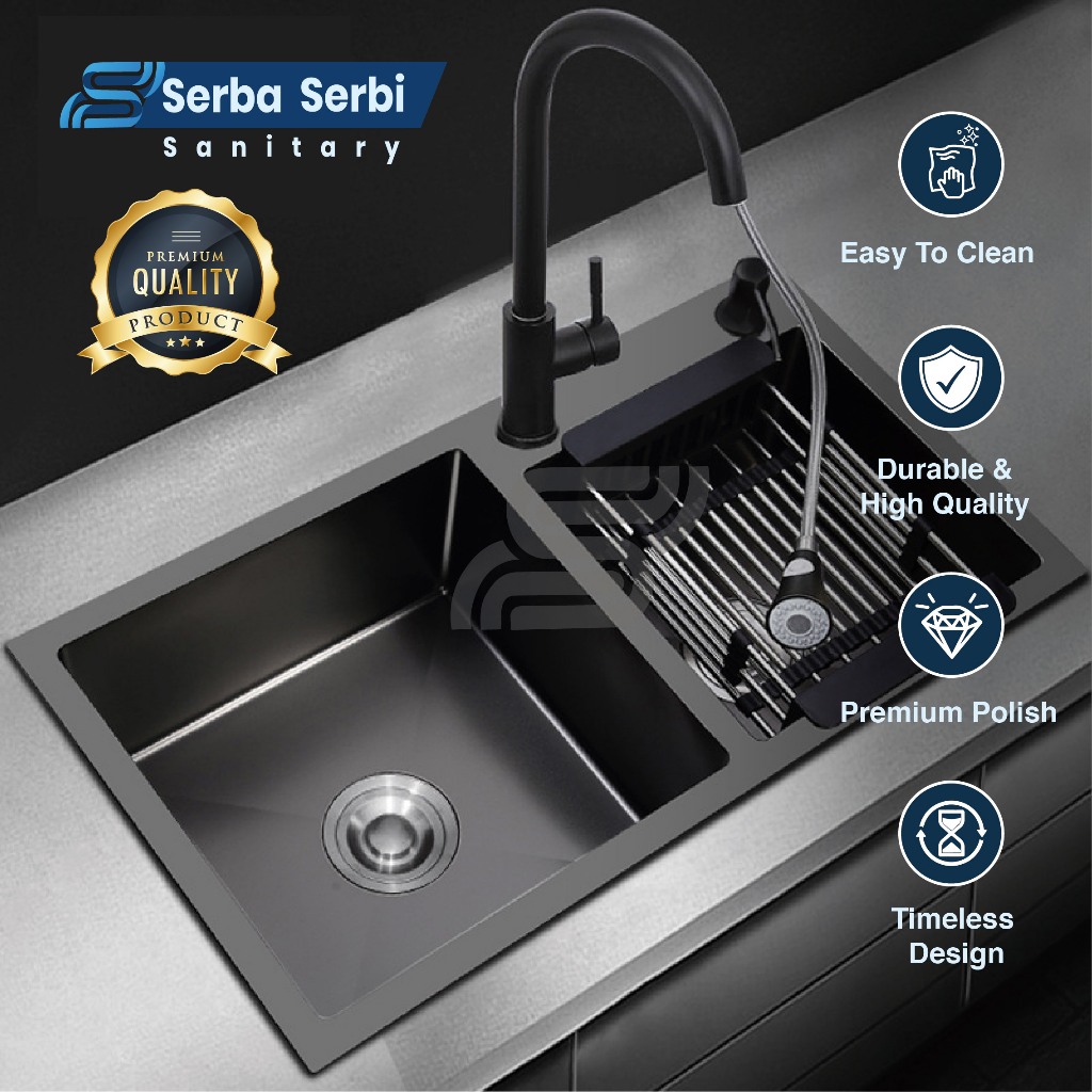 Jual Tempat Cuci Piring / Wastafel Cuci Piring Stainless / Wastafel ...