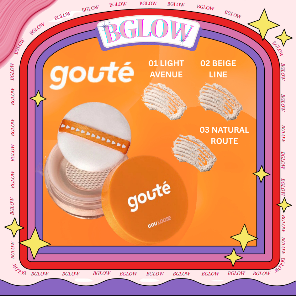 Jual GOUTE gouté Gouloose Matte Loose Powder with Smooth Finish Pore ...