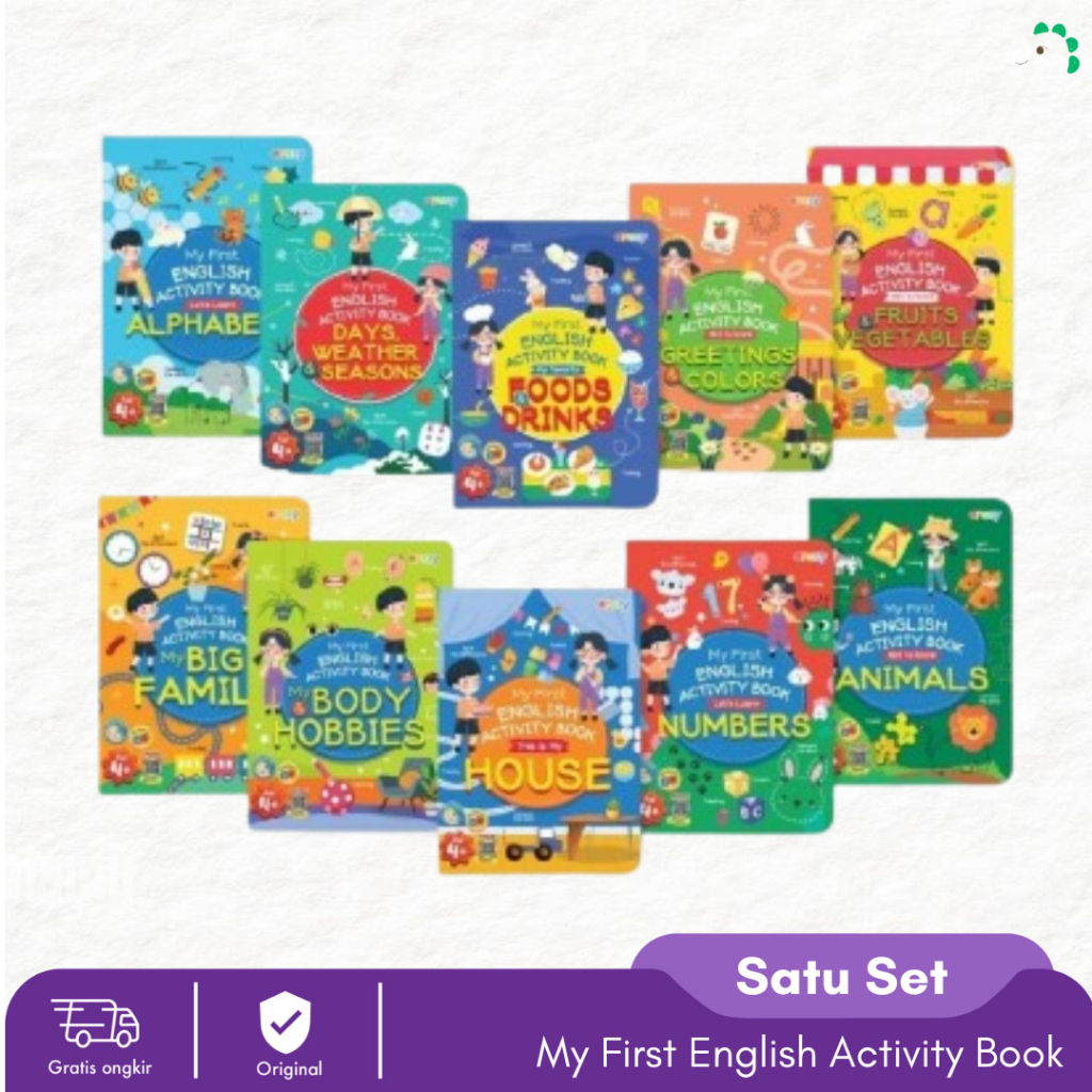 Jual My First English Actiivity Book (Arasy) | Shopee Indonesia