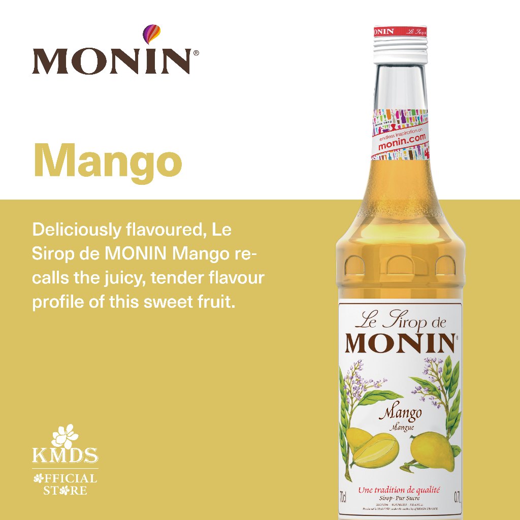 Jual MONIN Mango syrup 70 CL 700 ML | Shopee Indonesia