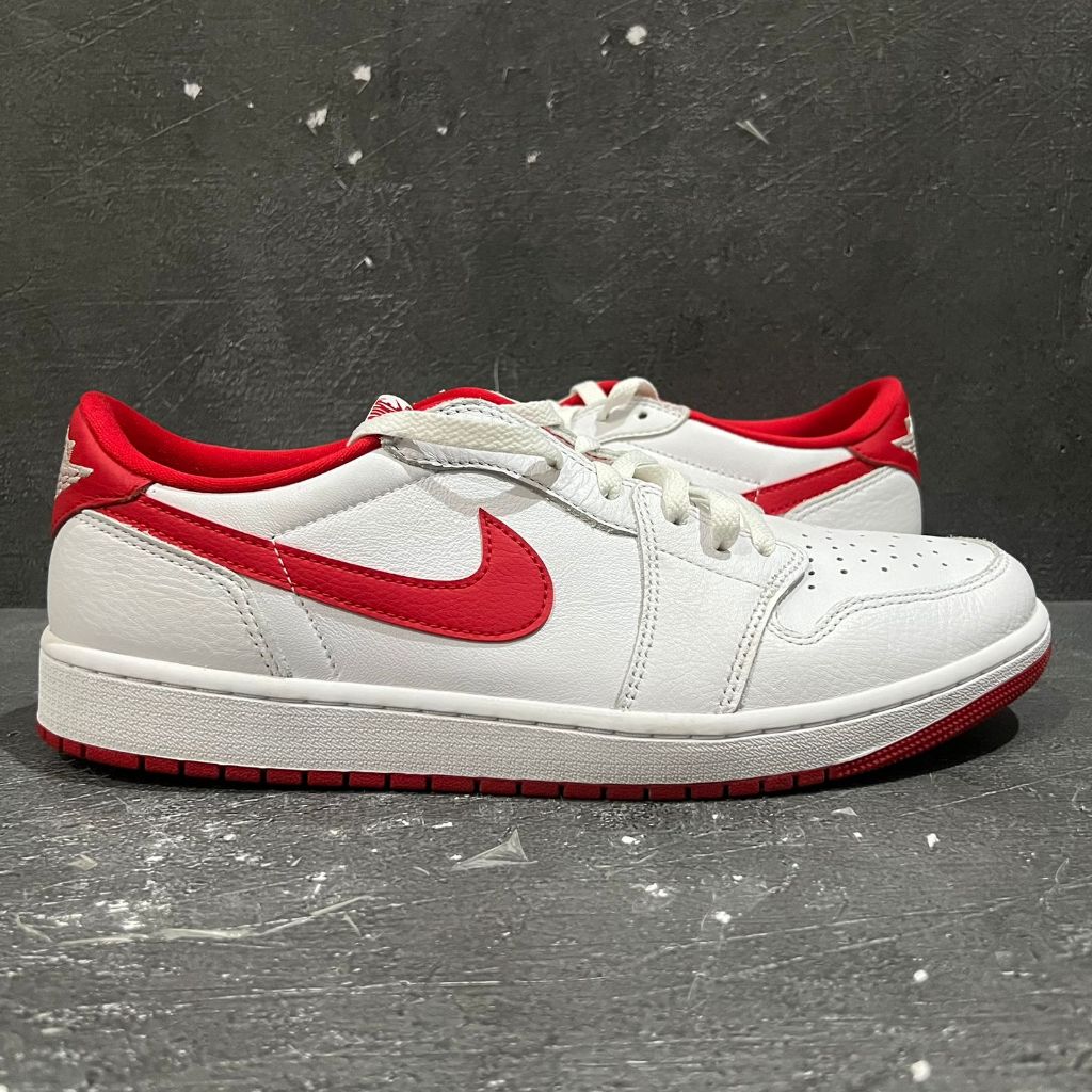 Jual AJ 1 L0W 0G UNIVERSITY RED | Shopee Indonesia