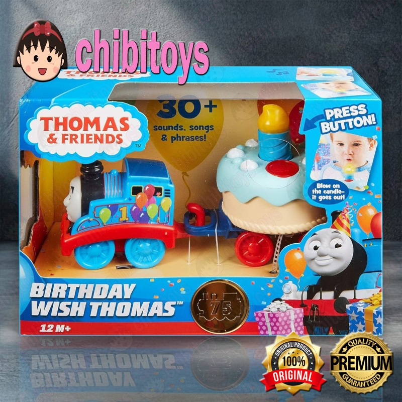 Jual Thomas & Friends Birthday Wish Thomas Original Fisher Price ...