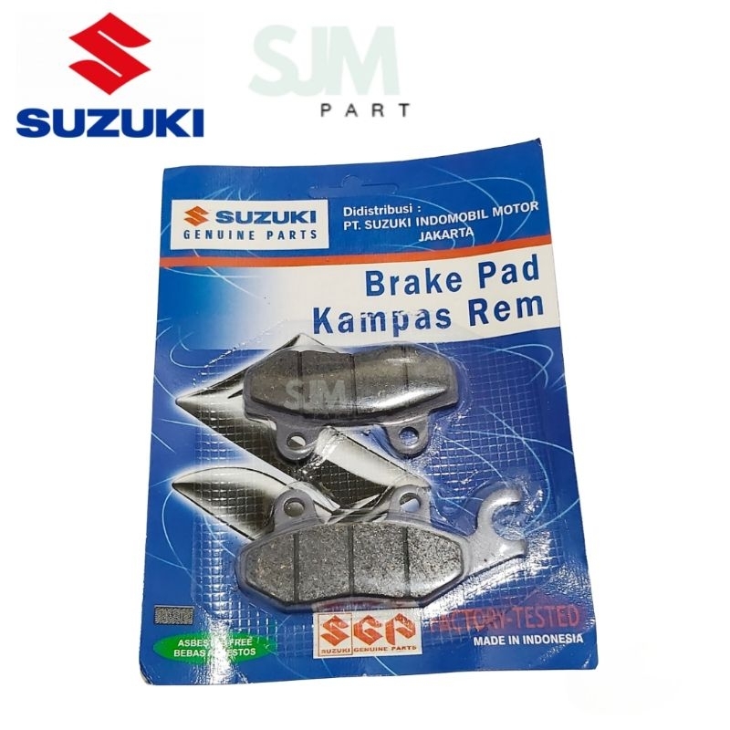 Jual BRAKE PAD KAMPAS REM CAKRAM DEPAN DISK PAD DISPED DISPAD SUZUKI ...