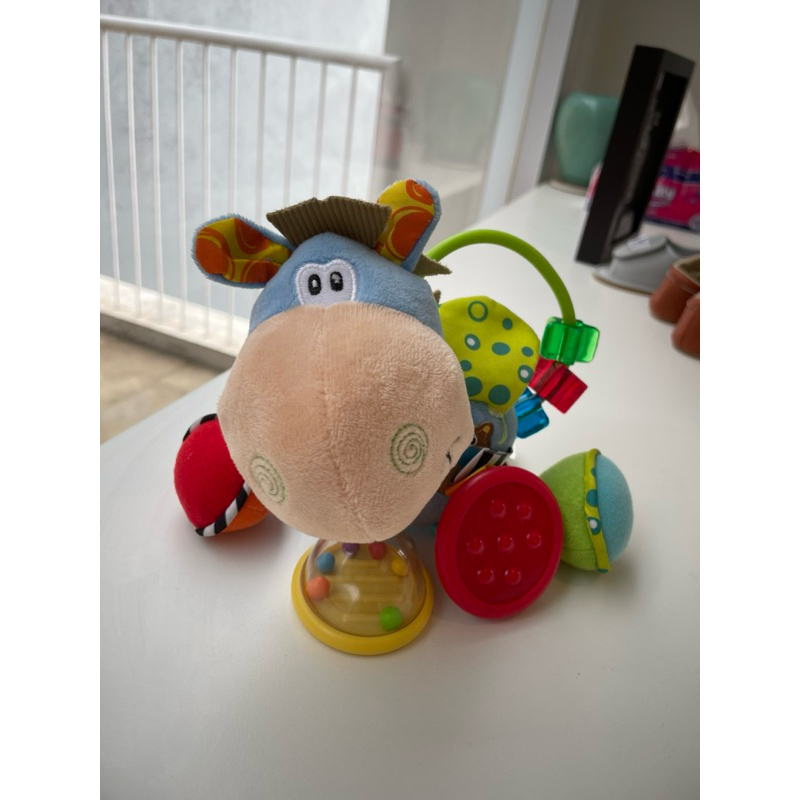 Jual Preloved Playgro Toy Box Clip Clop Activity Rattle Toys - Mainan ...
