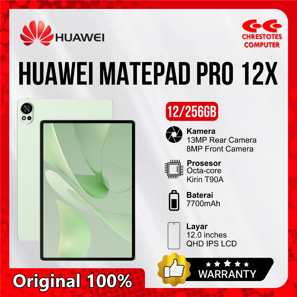 Jual TAB HUAWEI MATEPAD PRO 12X 12/256GB | Shopee Indonesia