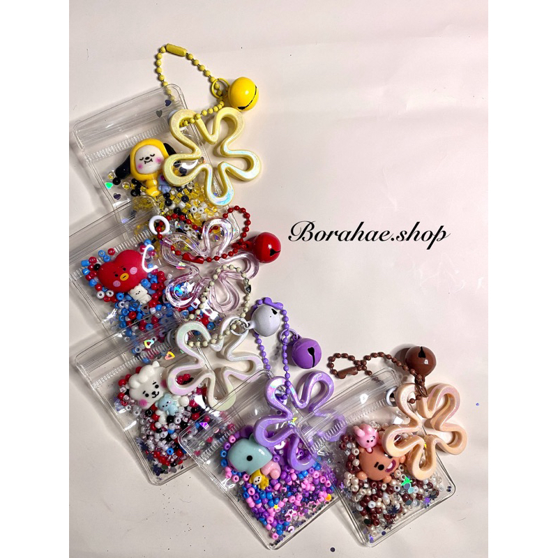 Jual [Bag Charm] Bag Charm BT21 edition By. Borahae.shop | Shopee Indonesia