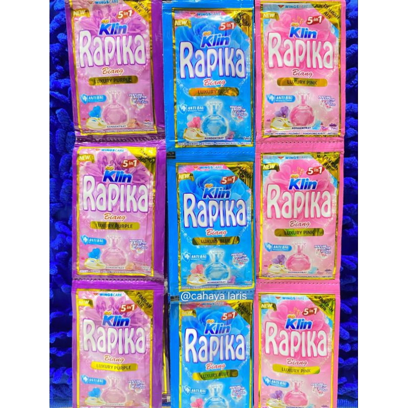 Jual RAPIKA SACHET 1 RENCENG ISI 12 PCS | Shopee Indonesia