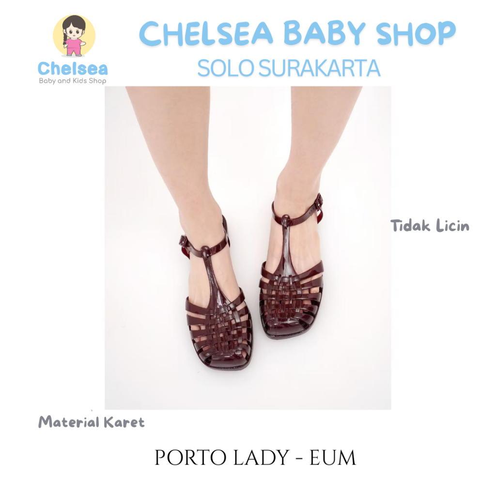 Jual Sepatu Sandal Jelly Mary Jane PORTO LADY EUM | Shopee Indonesia