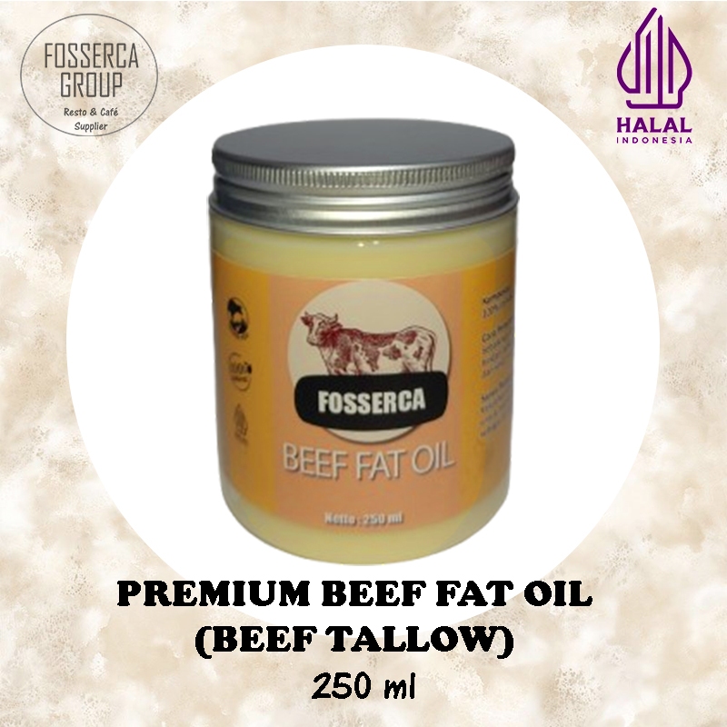 Jual Beef Fat Oil Grass Fed / Minyak Lemak Sapi Premium Fosserca / Beef ...