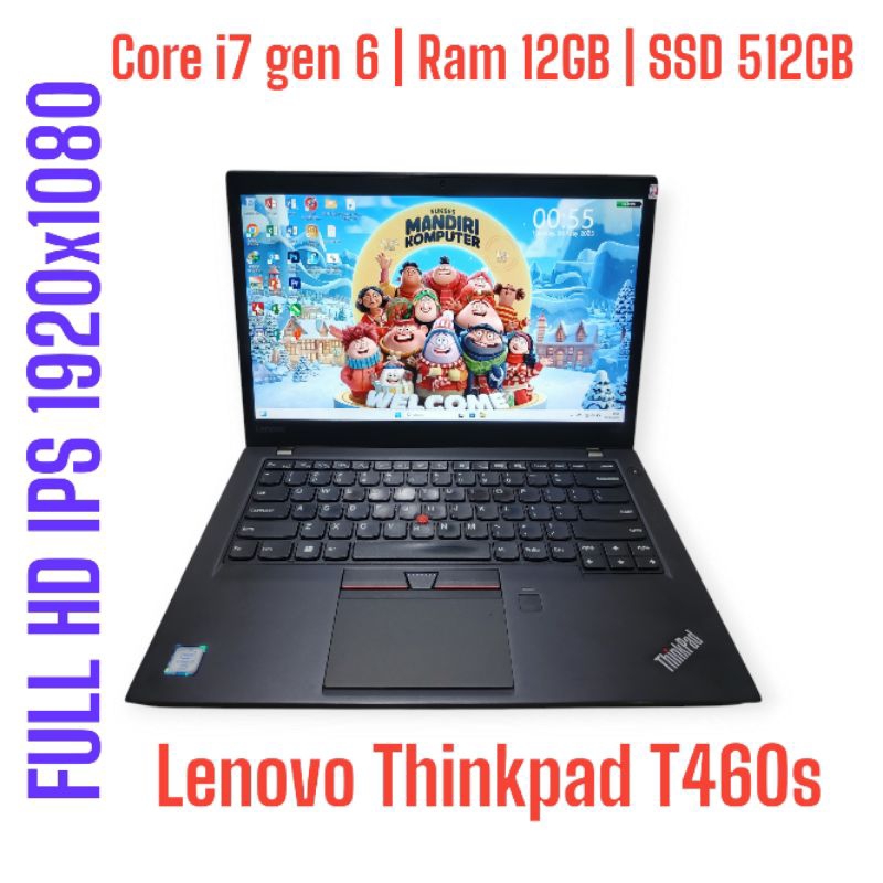 Jual Lenovo Thinkpad T460s | Core i7 gen 6 | Ram 12GB | SSD 512GB ...