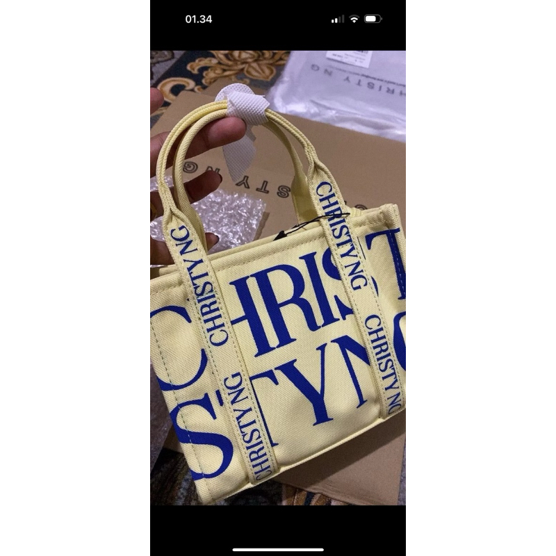 Jual tas tokyo Christy Ng micro kuning new | Shopee Indonesia