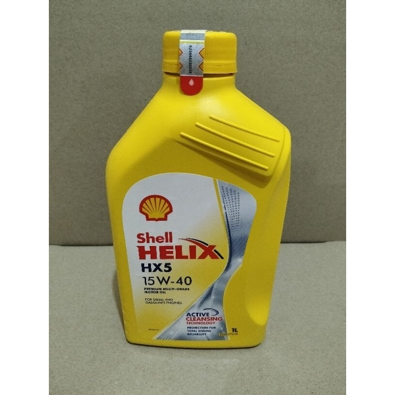 Jual Oli Shell Helix HX5 15W/40 1L | Shopee Indonesia