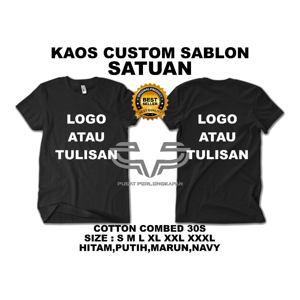 Jual KAOS CUSTOM DESIGN SENDIRI / BAJU SABLON SATUAN DESAIN SUKA SUKA PRIA WANITA BISA RIQUEST ...