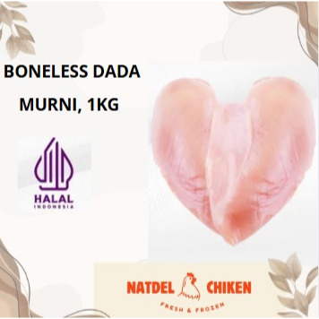 Jual Daging Ayam Fillet Boneless Dada Murni Tanpa Kulit ( FRESH ...
