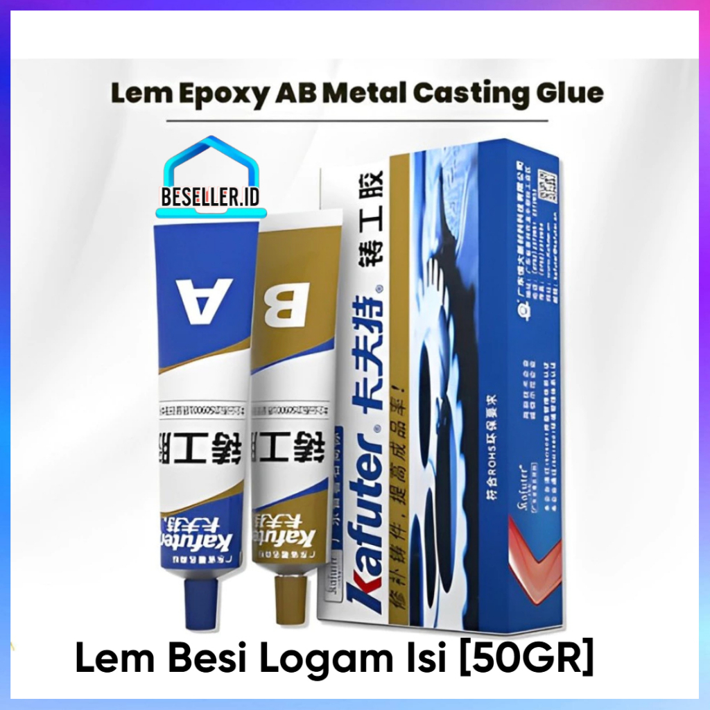 Jual BSid Lem Epoxy AB Metal Casting Glue Penambal Radiator Anti Bocor ...