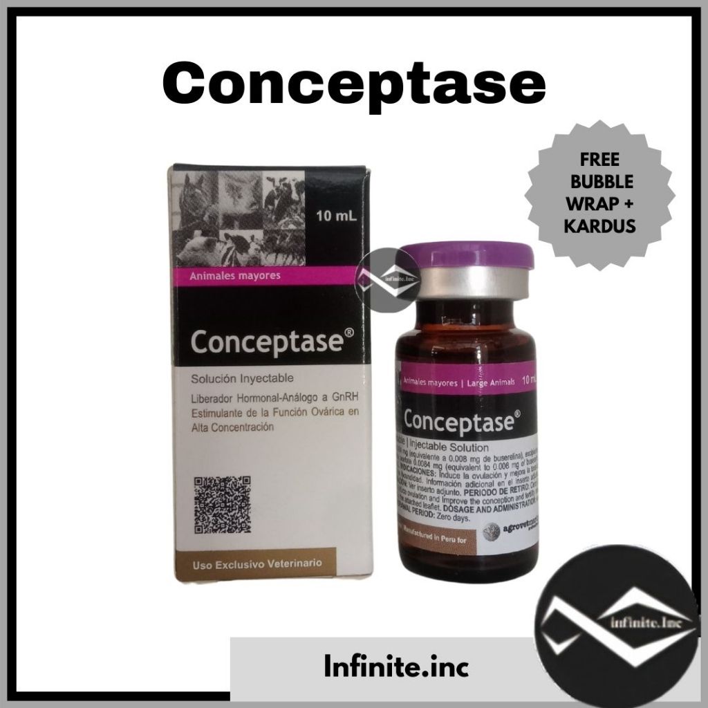 Jual CONCEPTASE 10ML AGROVET - (hormon GNRH ) Hormon kesuburan ...