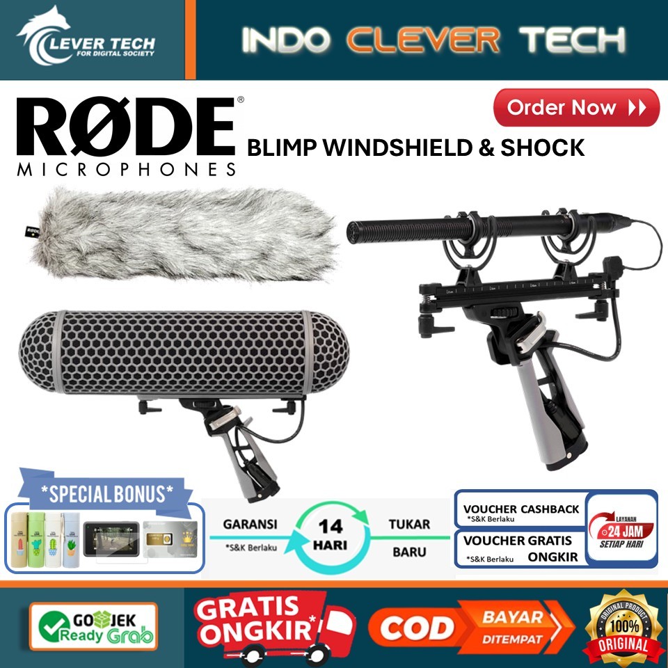 Jual Rode Blimp WindShield and Shock Mount System | Shopee Indonesia