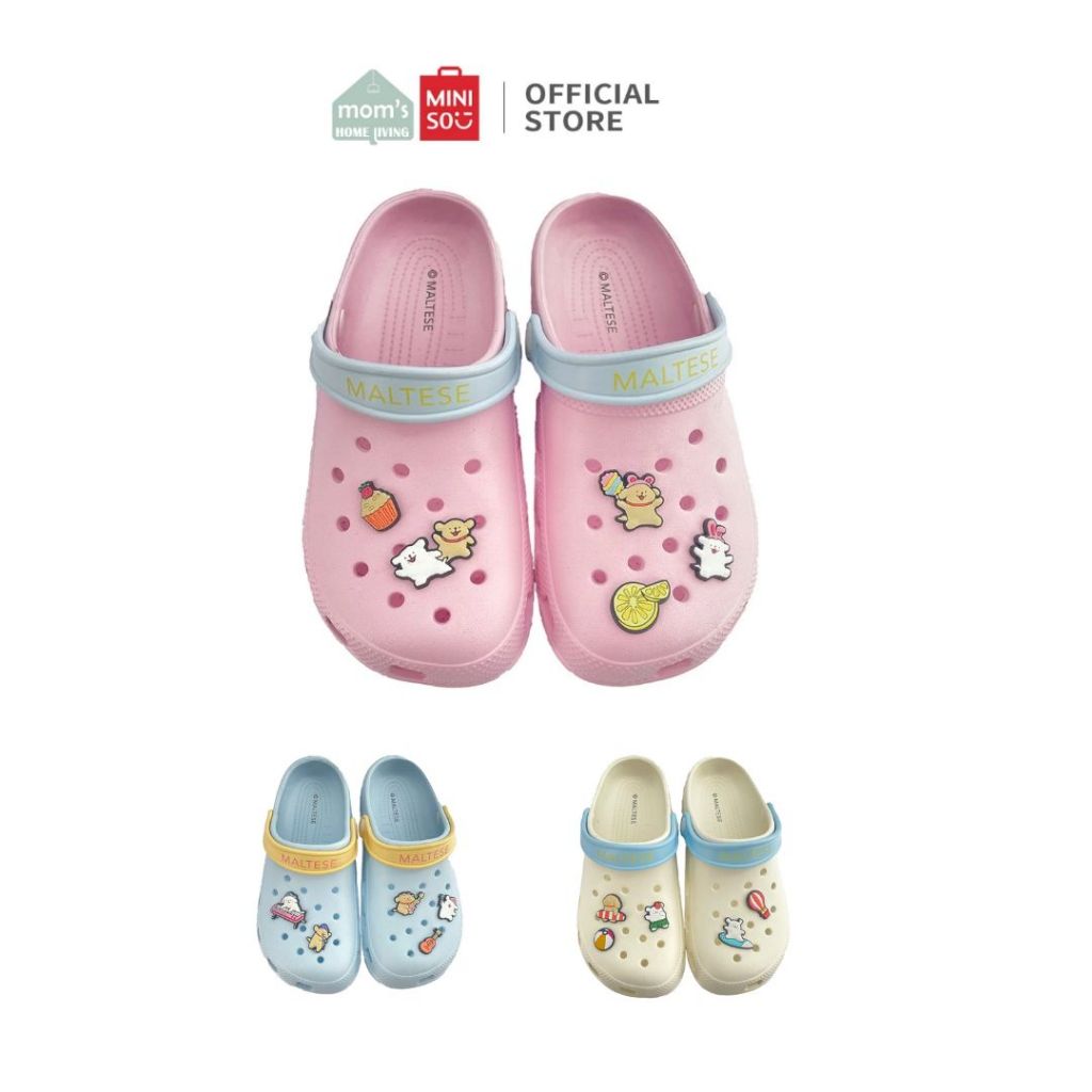 Jual Miniso Maltese Collection Women's Slippers Sandal Wanita Ringan ...