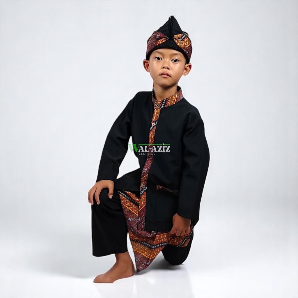 Jual GTR Real Pict setelan pangsi rebo nyunda baju adat tradisional + iket kepala dan dodot ...