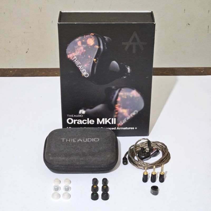 Jual IEM ThieAudio Oracle MK2 MKII Black Scarlet - Tribid In Ear ...