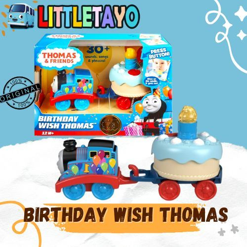 Jual Thomas & Friends Birthday Wish Thomas Musical Push Along Original ...