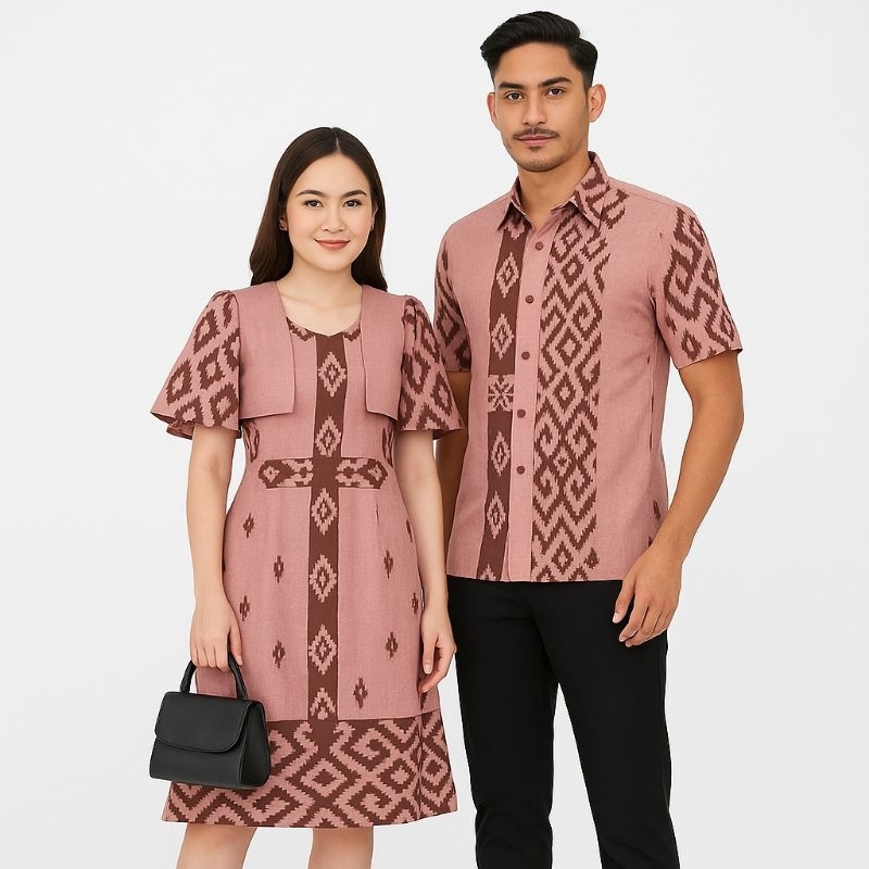 Jual Couple Tenun Jepara Premium – Baju Adat Modern Motif NTT & Toraja ...