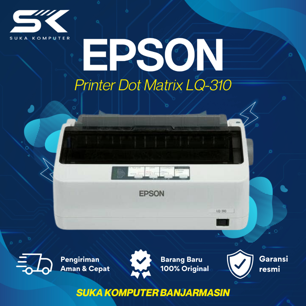 Jual Printer Epson LQ-310 Printer Dot Matrix Printer Nota Invoice ...