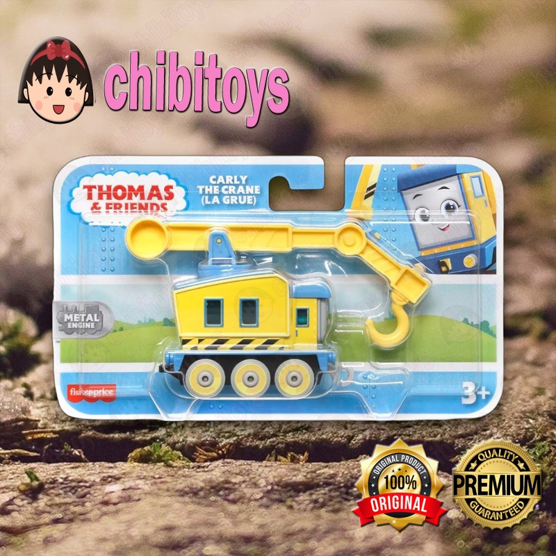 Jual Thomas & Friends Carly The Crane Hiro Kenji Metal Engine Original ...