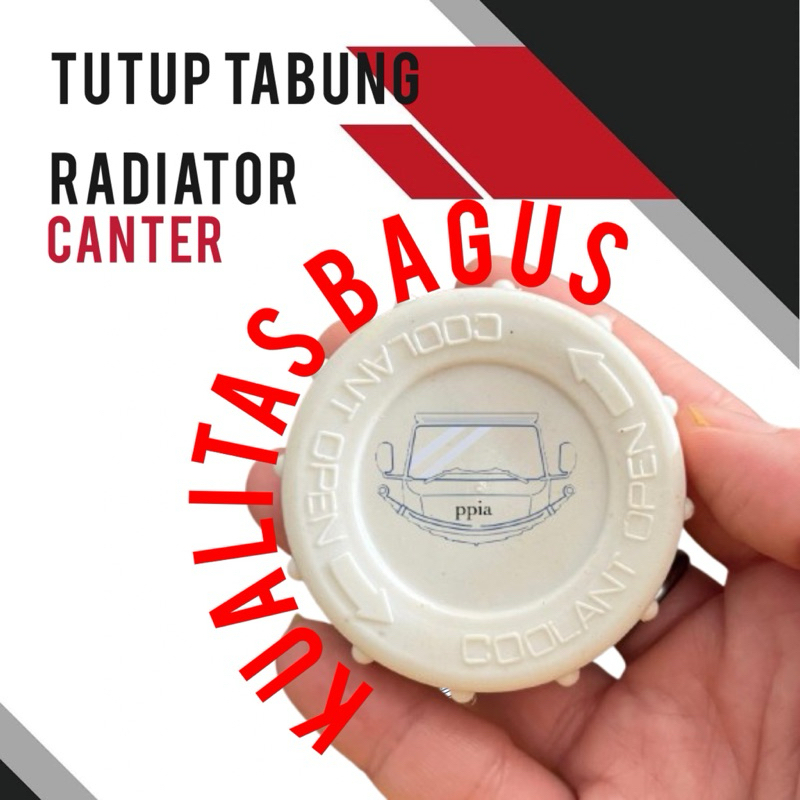 Jual tutup tabung radiator canter kualitas bagus (harga pebiji) / tutup ...