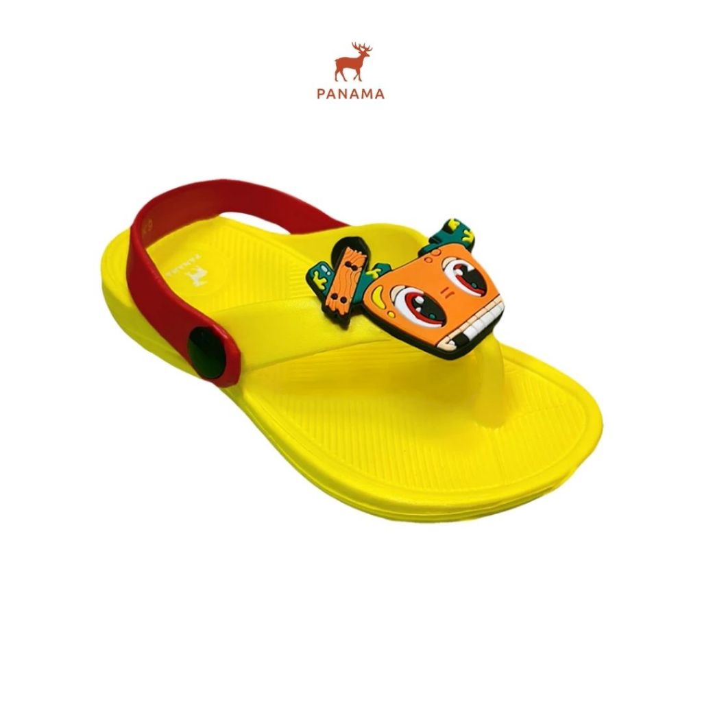 Jual Panama Mascot 03 Yellow Sandal Jepit Anak Sendal Karet Pria Wanita ...