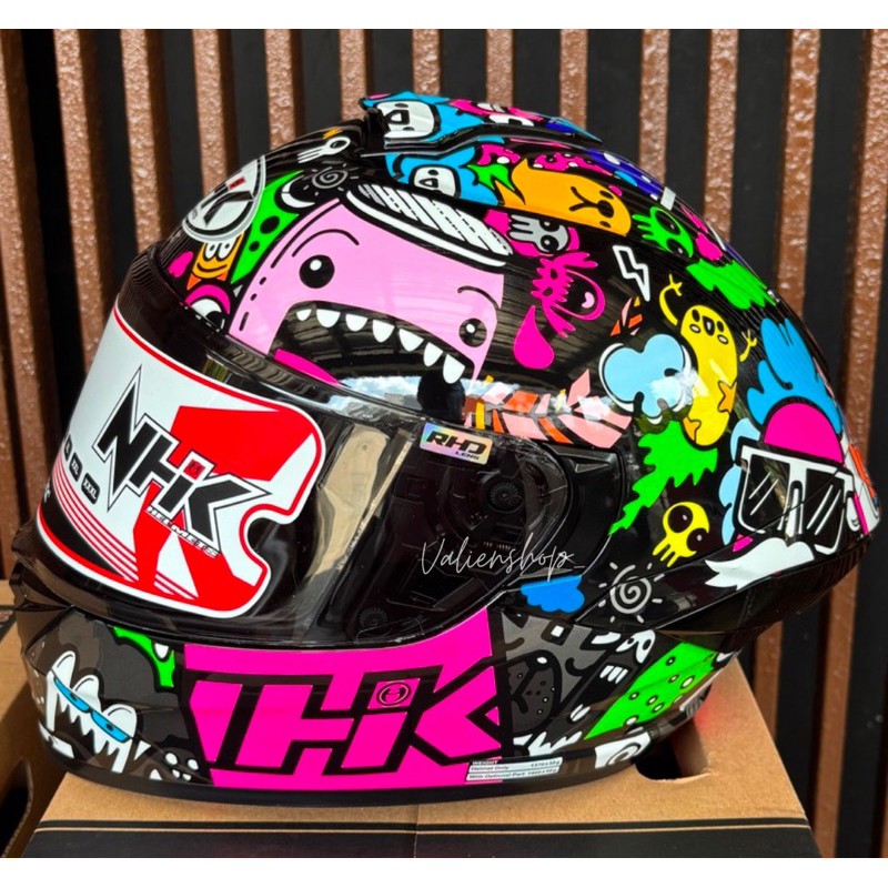 Jual NHK MARK 1 DOODLE ORIGINAL | HELM FULL FACE MARK-1 DOODLES MOTIF ...