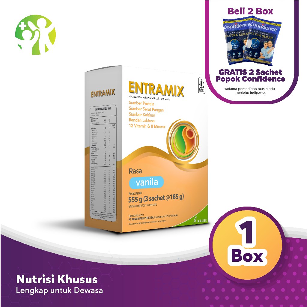 Jual Entramix 174 gram - Nutrisi Seimbang Khusus Dewasa | Shopee Indonesia