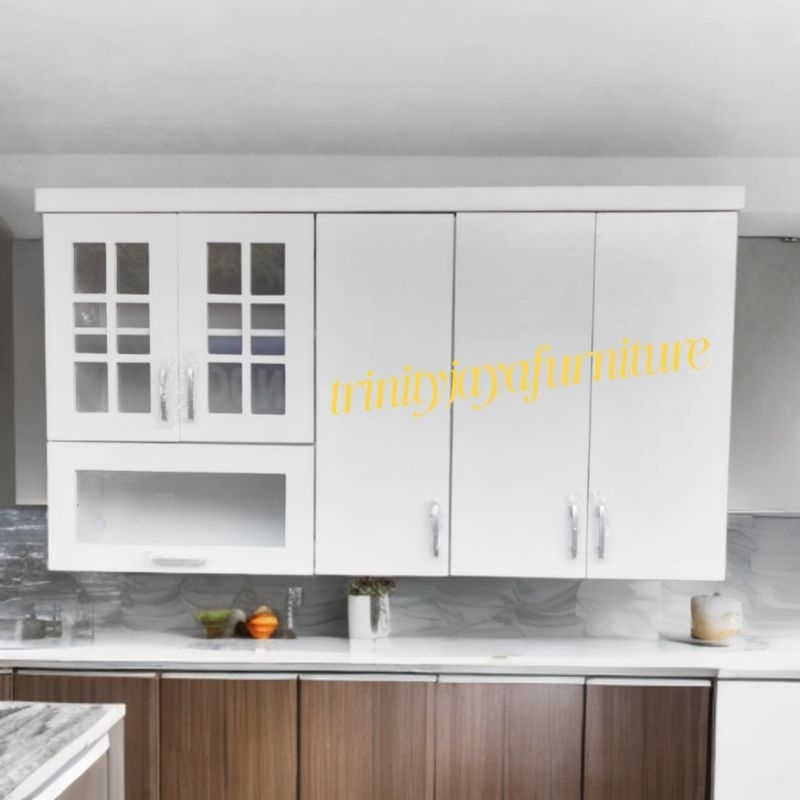 Jual Rak Gantung Dapur Kitchen Set Atas Multiplek Duco ...