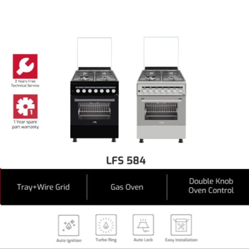 Jual Kompor Freestanding Linea Teka LFS 584 - LFS584 | Shopee Indonesia