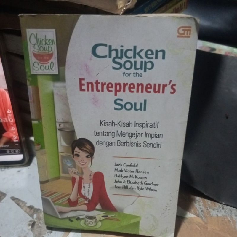 Jual BUKU Chicken Soup for the Entrepreneur's Soul/ kisah-kisah inspiratif tentang mengejar ...