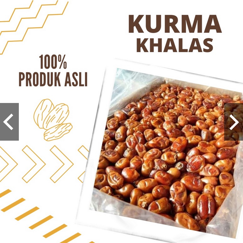 Jual Kurma Khalas Saad kemasan 10 kg | Shopee Indonesia
