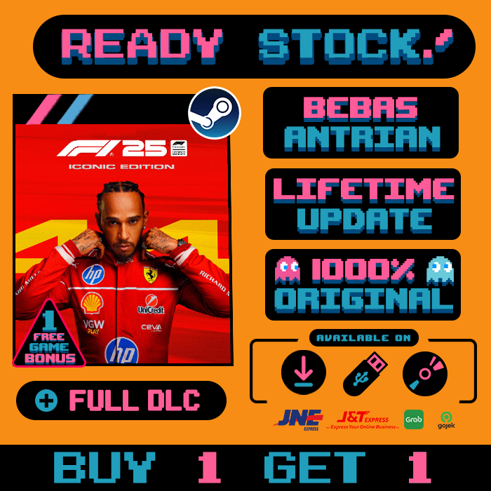 Jual F1 25 / F1 2025 PC ICONIC EDITION ORIGINAL | Shopee Indonesia