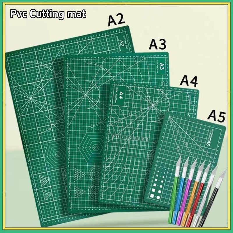 Jual A1 A2 A3 A4 Alas Potong Kertas Cutting Mat Serba Guna dua sisi Cutting Pad Double-sided ...