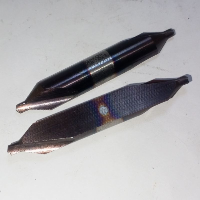 Jual Center Drill 3x60°x10 pivert..Bor center 3×10 Japan Original bekas ...
